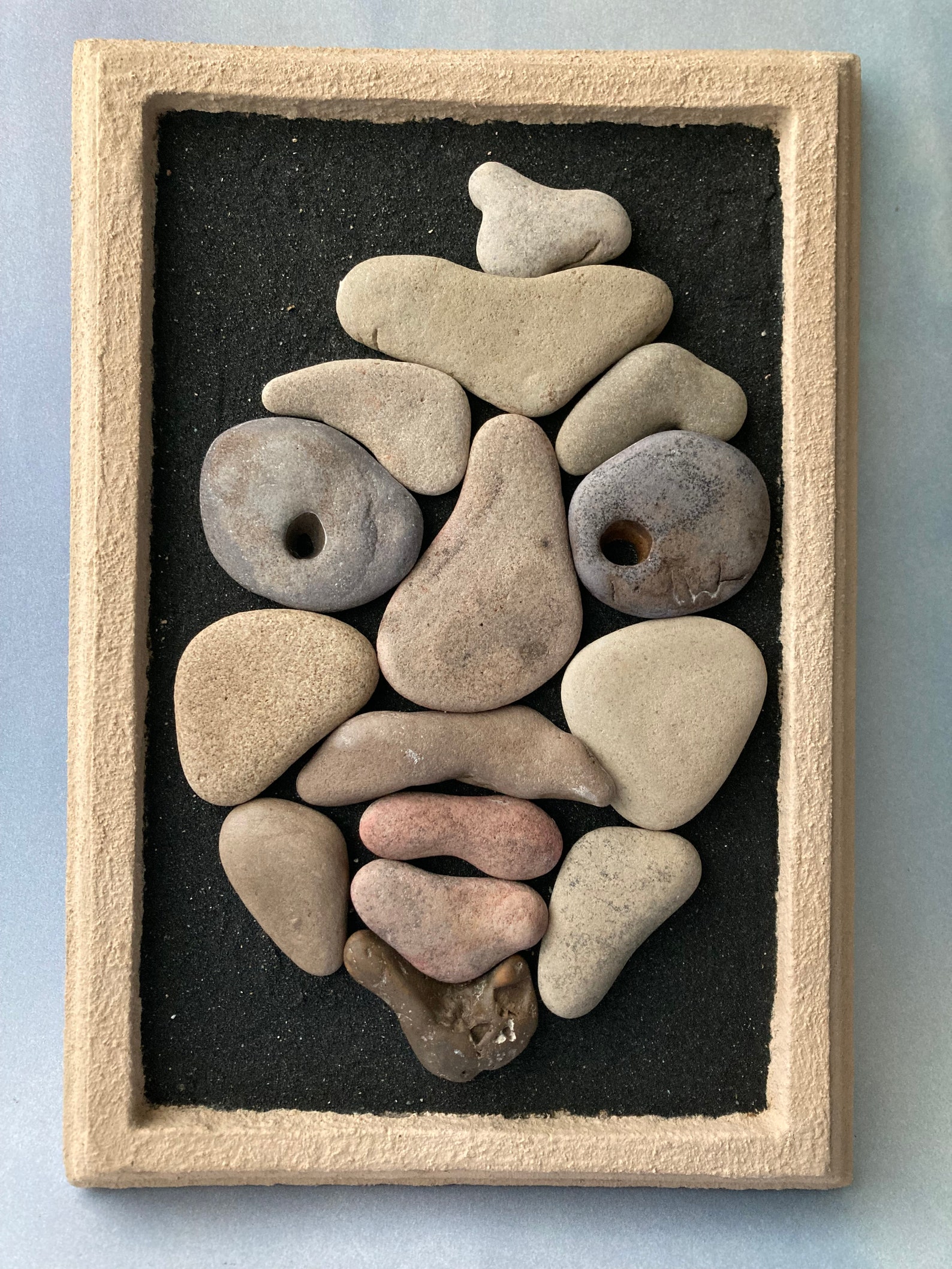 Mask Face, Sea Rocks, Stones, Pebbles - Etsy