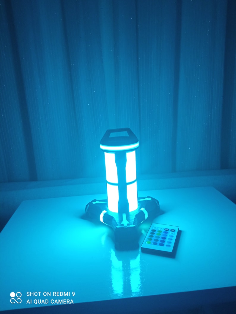 Gaming Night Light 3d Printed Night Light Spike Bomb RGB - Etsy