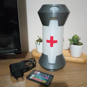 Overwatch Health Pack Lamp, Overwatch Night Light, Overwatch Video Game ...