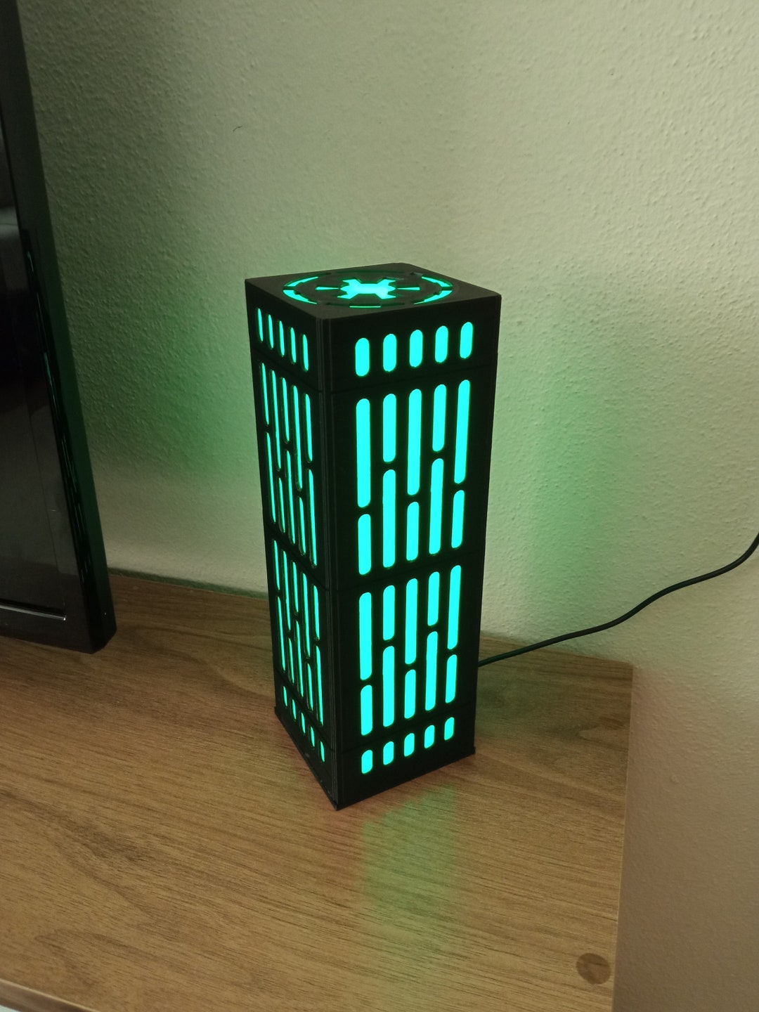 3D Printed Star Wars Imperial Desk Lamp, RGB Night Light - Etsy