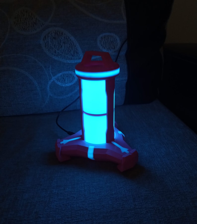 Valorant Spike Bomb RGB Night Light, Handmade 3D Printed, 21cm - Etsy