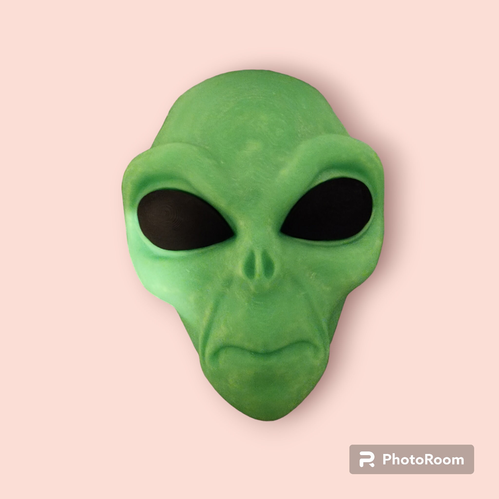 Alien Head Wall Mounted Glow in Dark Wall Headphone Mount Allien Head ...