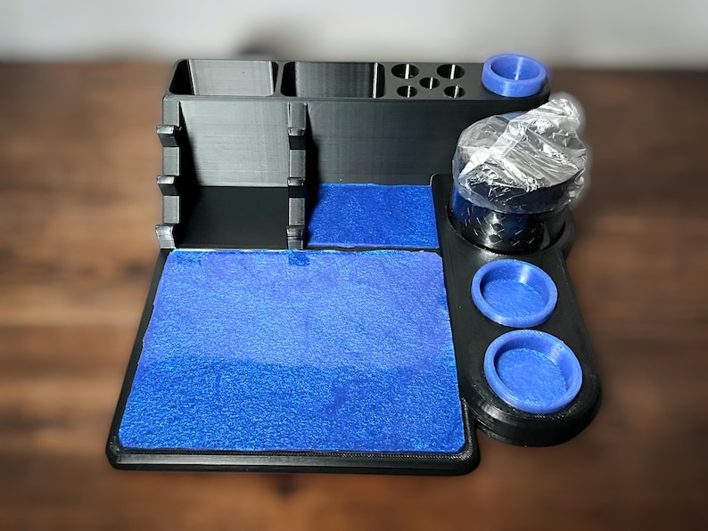 Dab Station With Silicone Mat and 2oz Jar - Etsy