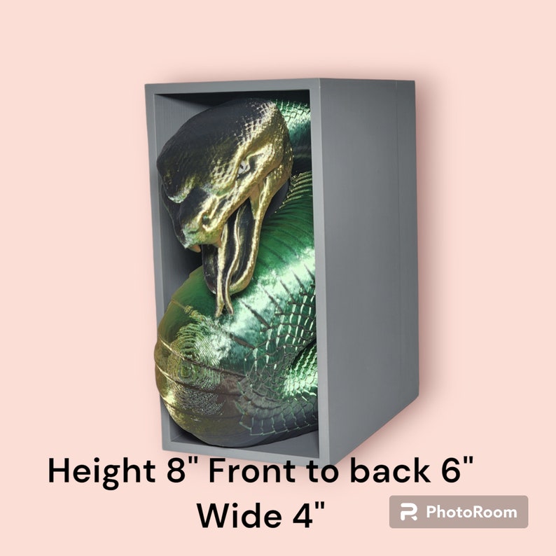 Emerging Serpent 3d Snake Bookend Bookend 3D Printed Snake Bookend - Etsy