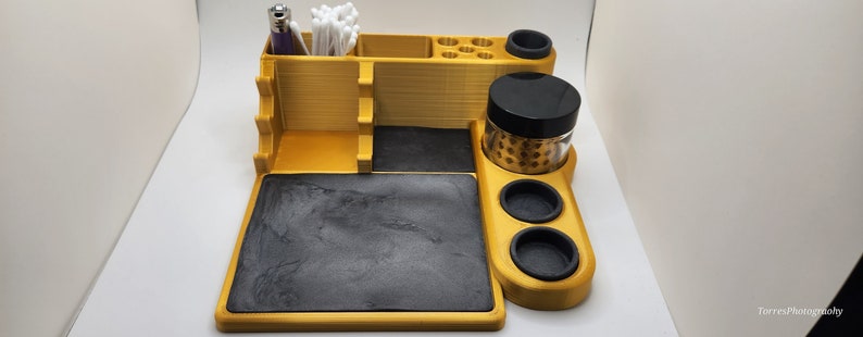 Dab Station With Silicone Mat and 2oz Jar - Etsy