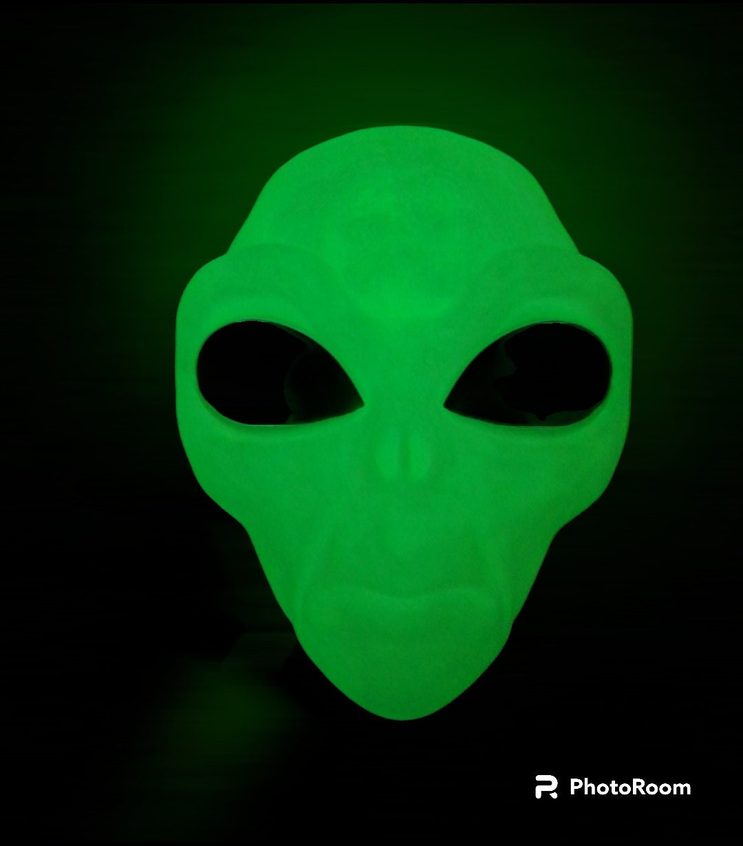 Alien Head Wall Mounted Glow in Dark Wall Headphone Mount Allien Head ...