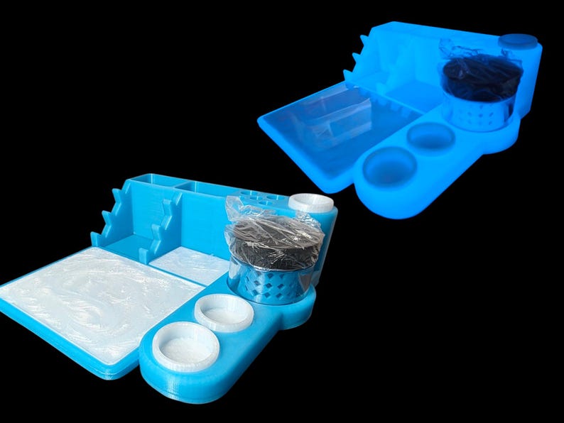 Dab Station With Silicone Mat and 2oz Jar - Etsy