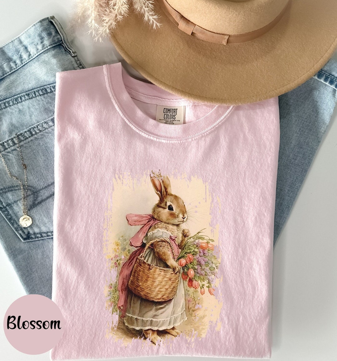Easter Bunny Shirt Vintage Easter Sweater Easter Day Shirt Easter Day ...
