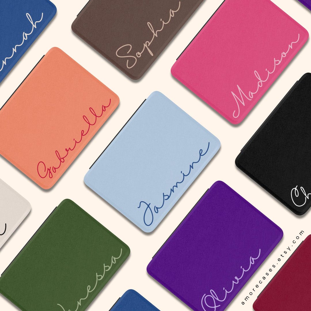 Kindle Paperwhite Case 12th Gen Name Personalized Kindle Case Name ...
