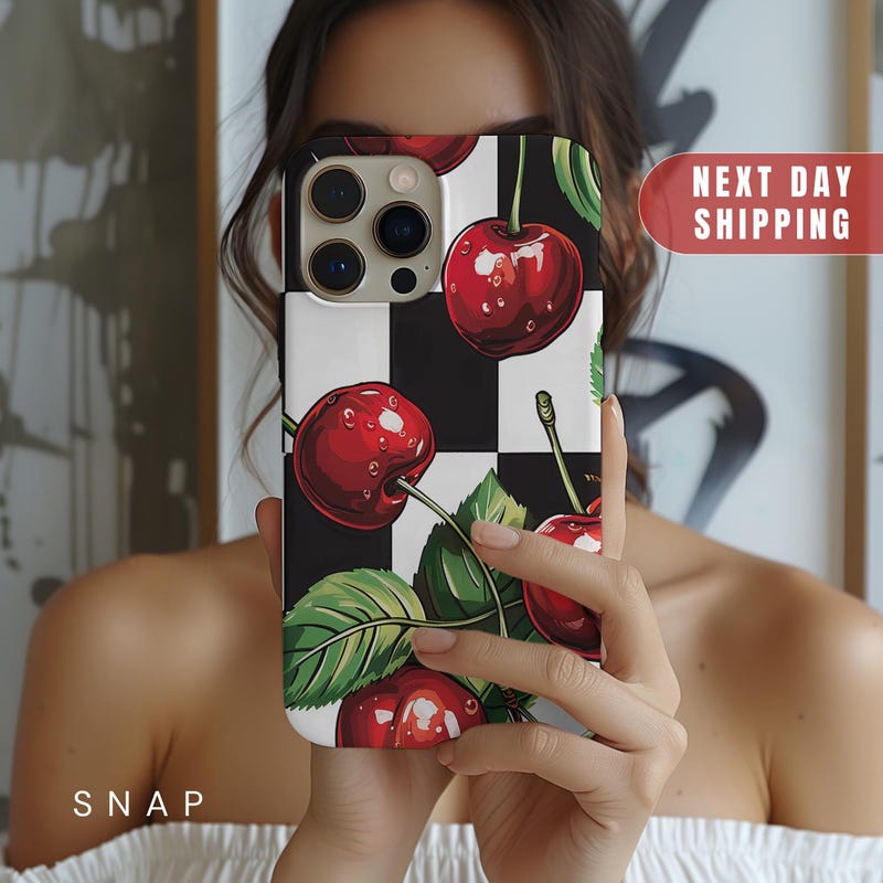 Cherry iPhone Case - Etsy