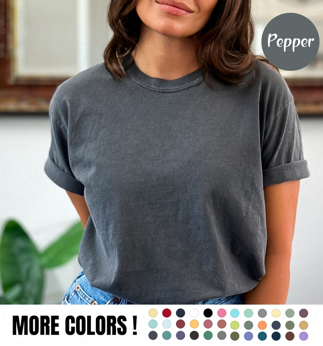Blank Comfort Colors® Shirt Blank Shirt Comfort Colors® Blank T Shirt ...