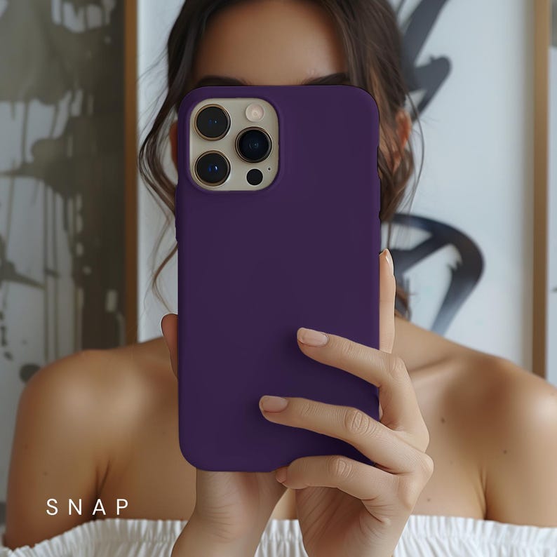 Deep Purple Phone Case iPhone 17 Case iPhone 17 Pro Case iPhone 17e ...
