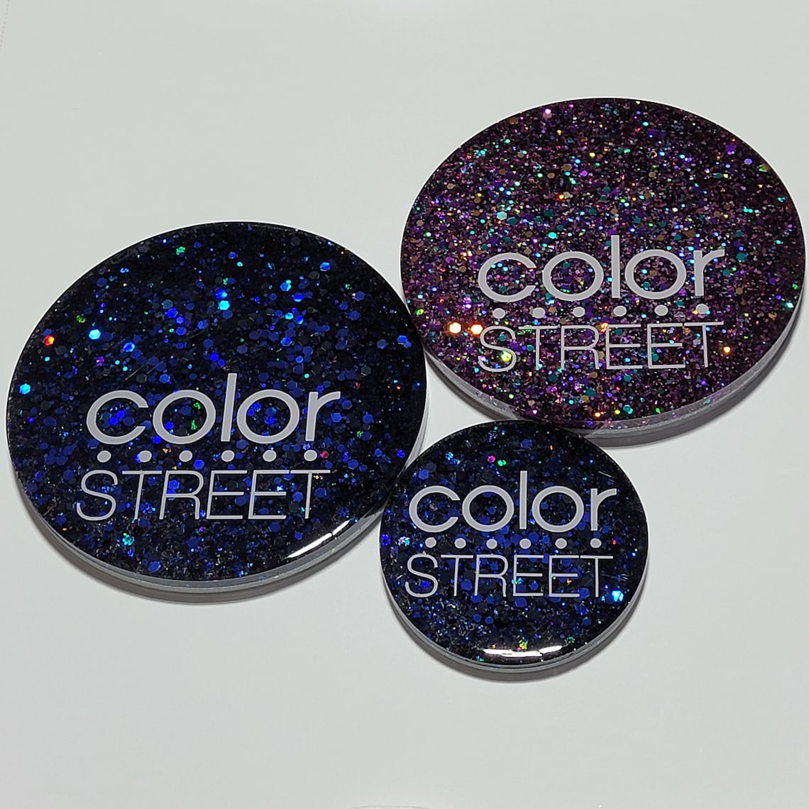 Custom - Color Street Logo Nail Disc, Double Sided - Etsy