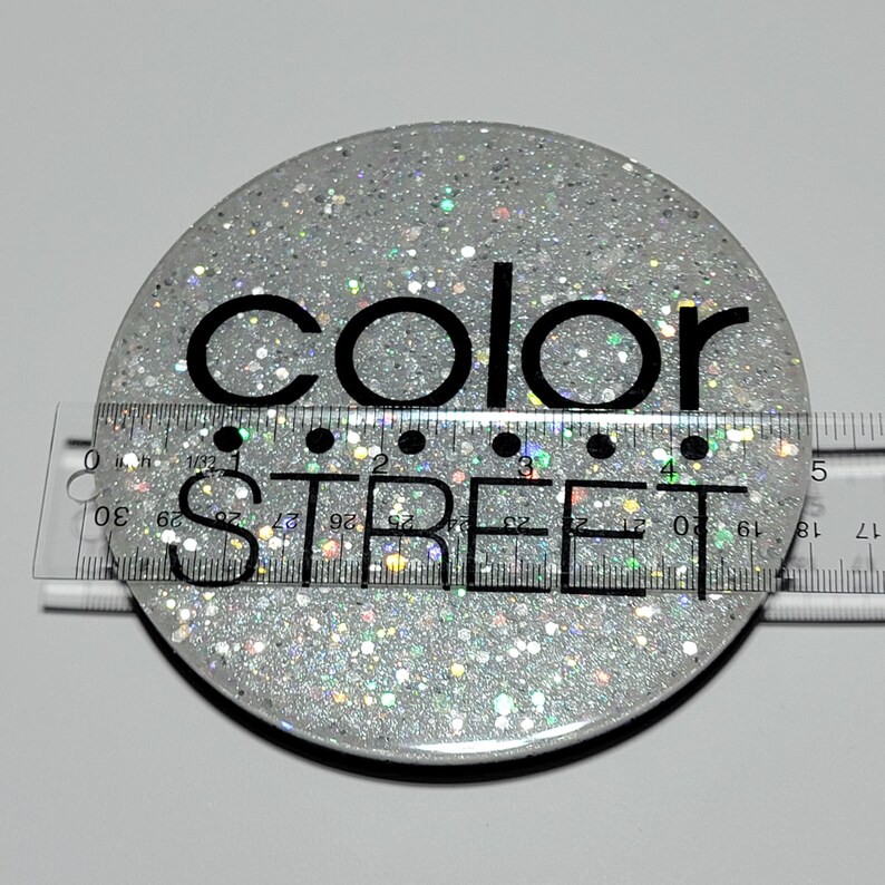 Custom - Color Street Logo Nail Disc, Double Sided - Etsy