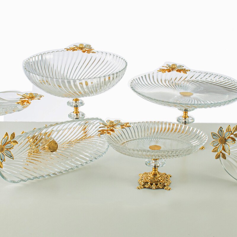 Gold Food Plates - Etsy