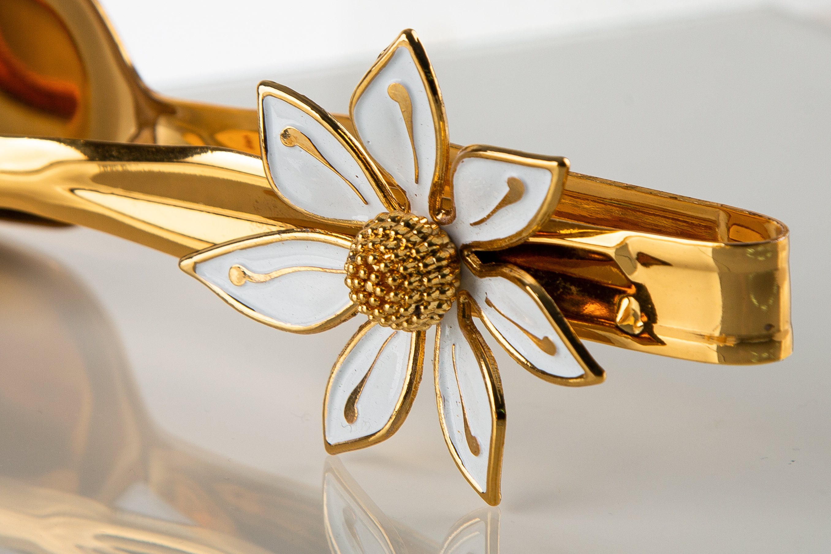 Serving Tongs Set Gold Kitchen Utensils With Butterfly and Flower ...