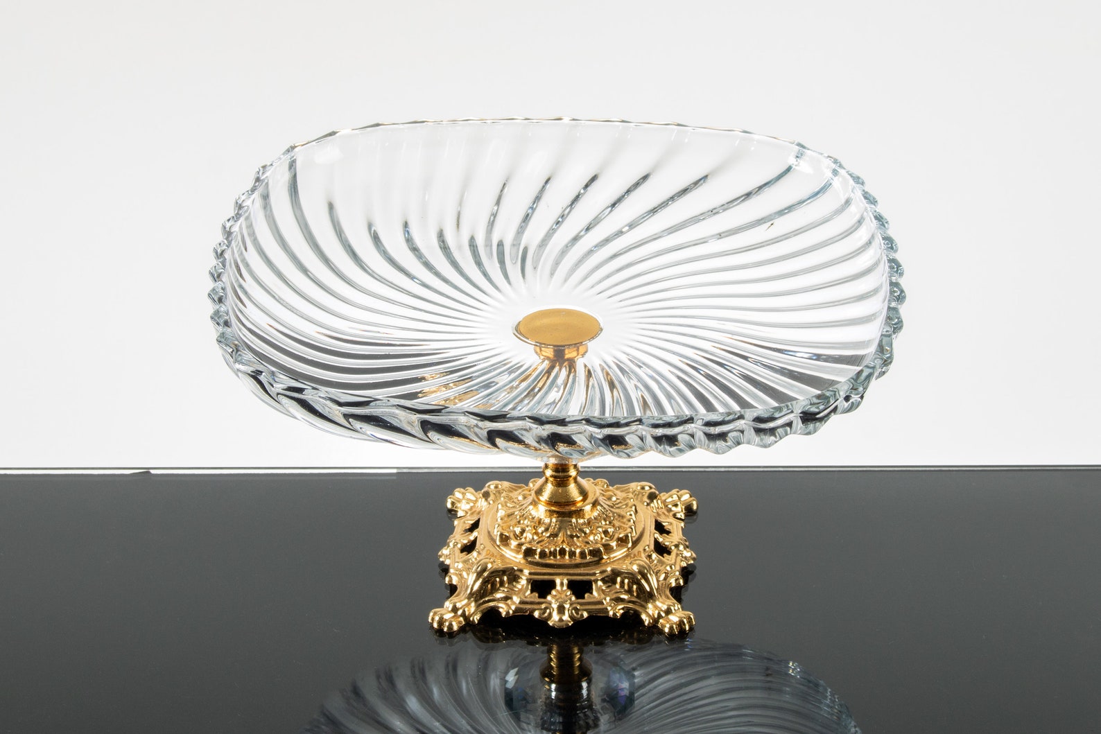 Elegant Gold Plate/platter/tray Set - 7 Piece Set - Etsy