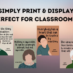 People With Autism (set of 8) Printable Posters, Inclusive Classroom ...