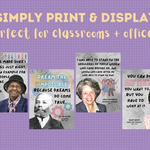 Famous Black Scientists/inventors (set of 8) Printable, Science ...