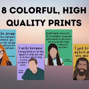 Native American Leaders (set of 8) Printable Posters, Native American ...