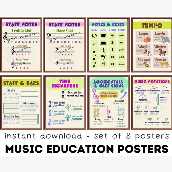 Music Classroom Decor - Etsy