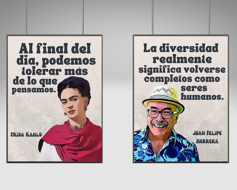 SPANISH Hispanic Leaders in History set of 8 Printable - Etsy