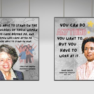 Famous Black Scientists/inventors (set of 8) Printable, Science ...