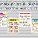 Music Education set of 8 Printable Posters, Music Classroom Decor ...