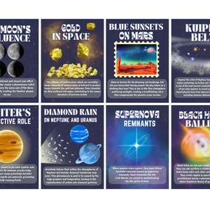 Space Exploration (set of 8) Printable Posters, Science Classroom Decor ...