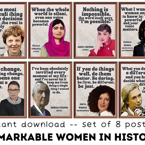 Women's History Month Bulletin Board SEL Interactive - Etsy