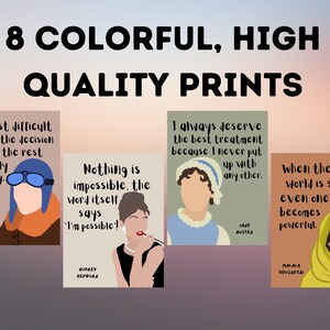 Women in History (set of 8) Printables, Posters for Women's History ...