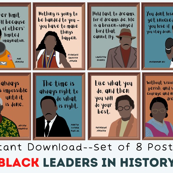 Black History Poster - Etsy