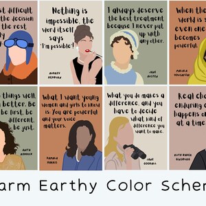 Women in History (set of 8) Printables, Posters for Women's History ...