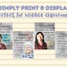 Women in Science Posters (set of 8) Printable, Science Classroom Decor ...