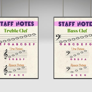 Music Education (set of 8) Printable Posters, Music Classroom Decor ...
