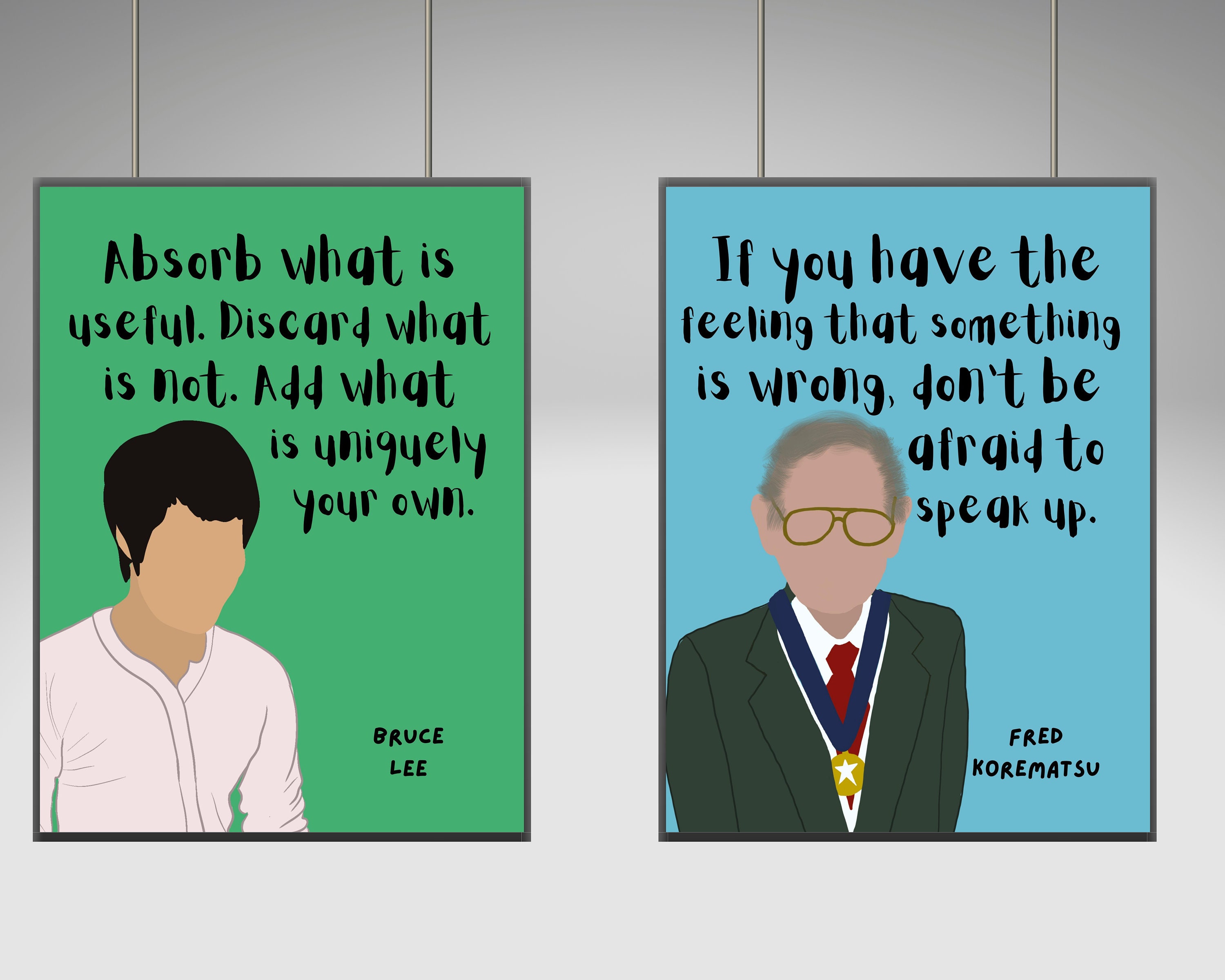 Rainbow Asian Leaders in History set of 8 Printable Posters - Etsy