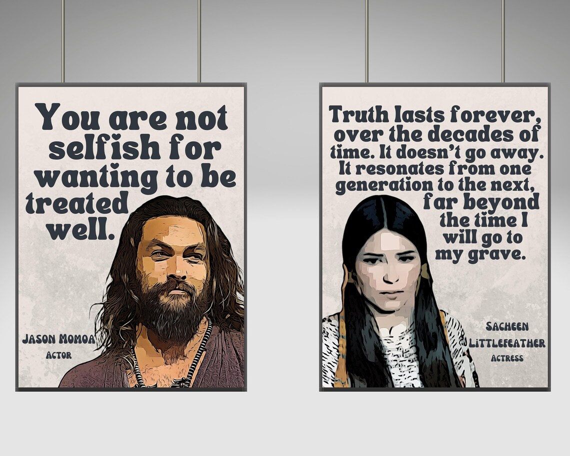 Retro Native American Leaders set of 8 Printable Posters - Etsy