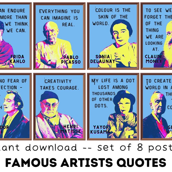 Printable Famous Art - Etsy