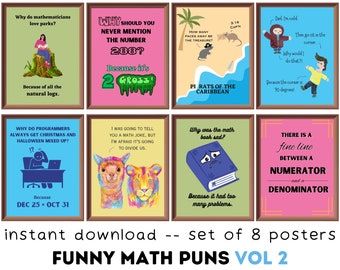 Famous Scientists Posters set of 8 Printable Science Classroom Decor ...