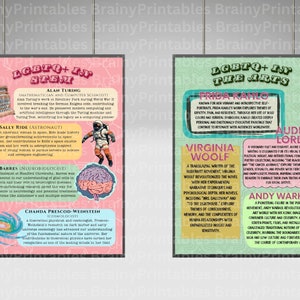 Pride Month (set of 8) Printable Posters, LGBT History Month Posters ...