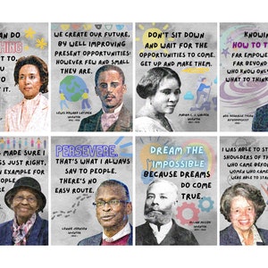 Famous Black Scientists/inventors set of 8 Printable - Etsy