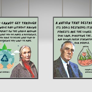 Earth Quotes (set of 8) Printable Posters, Inspirational Quotes About ...