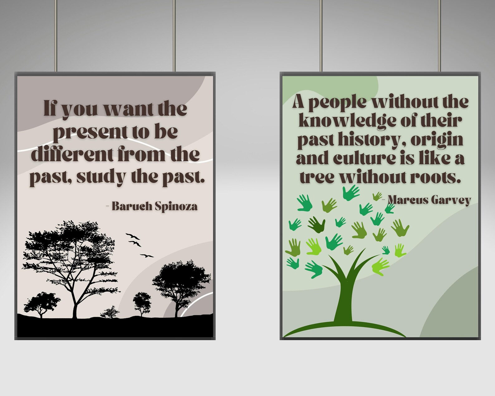 History Quotes set of 8 Printables History Classroom Decor - Etsy