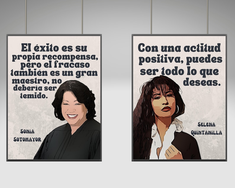 SPANISH Hispanic Leaders in History set of 8 Printable - Etsy