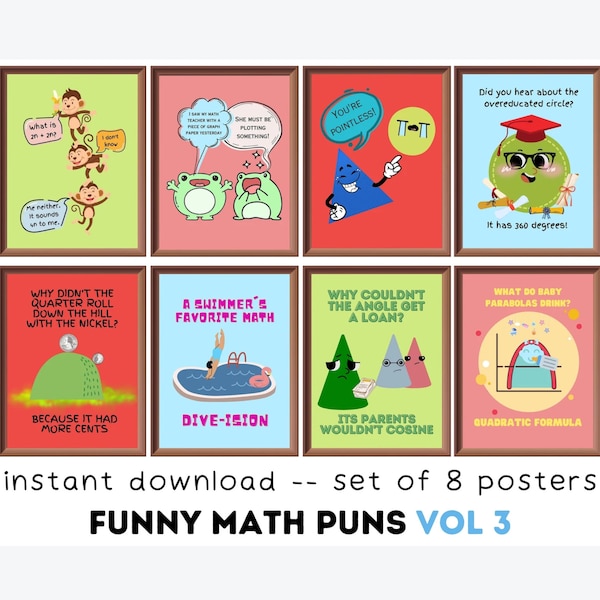 Math Joke Bulletin Board - Etsy