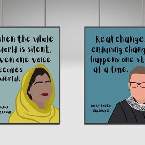 Women in History (set of 8) Printables, Posters for Women's History ...