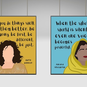 Women in History (set of 8) Printables, Women's History Month Posters ...