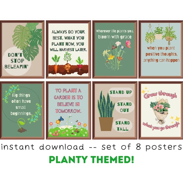 Positive Classroom Posters - Etsy