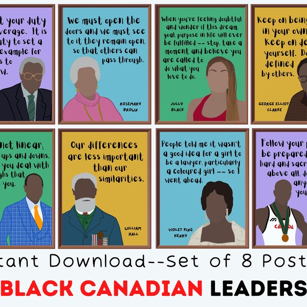 Black History Month Classroom Decor - Etsy