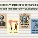 History Posters set of 8 Printables Funny History Posters - Etsy